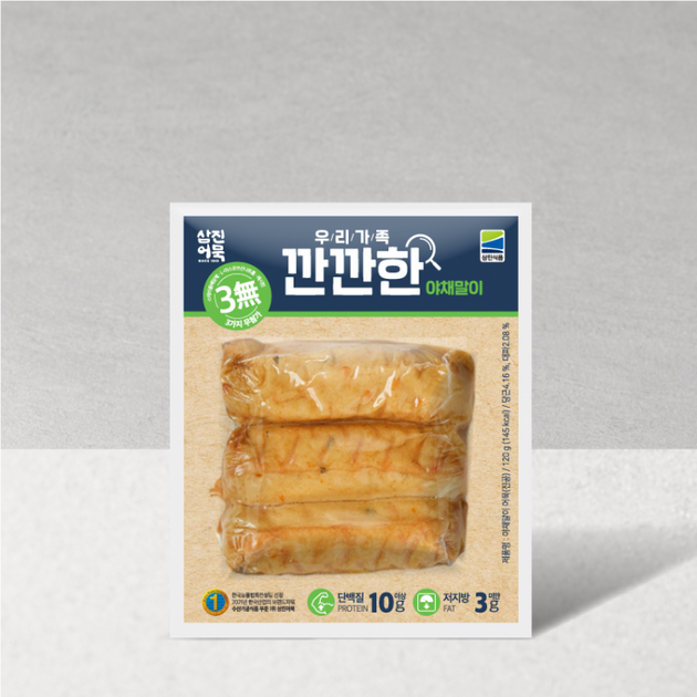 [MILLS EXPRESS] SAMJIN Vegetable Fish Cake Roll 120g EXP.DATE: 03/01/2 ...