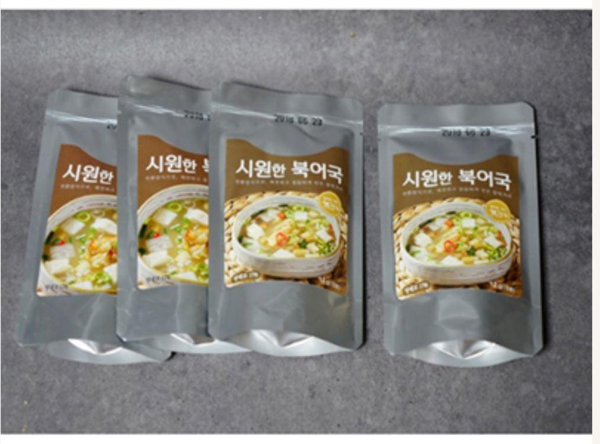 Alcheon Farm Dried Pollock Soup Base 12g x 4 Bags per Order | Seoul Mills