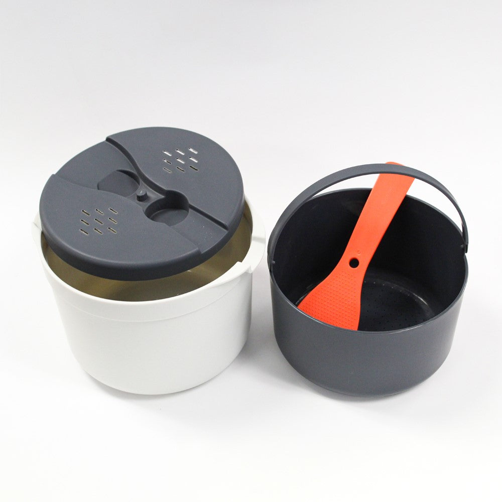 MAMMA RECIPE Kkini Kit Microwaveable Rice Pot "The Instant Bibimbap Ma ...